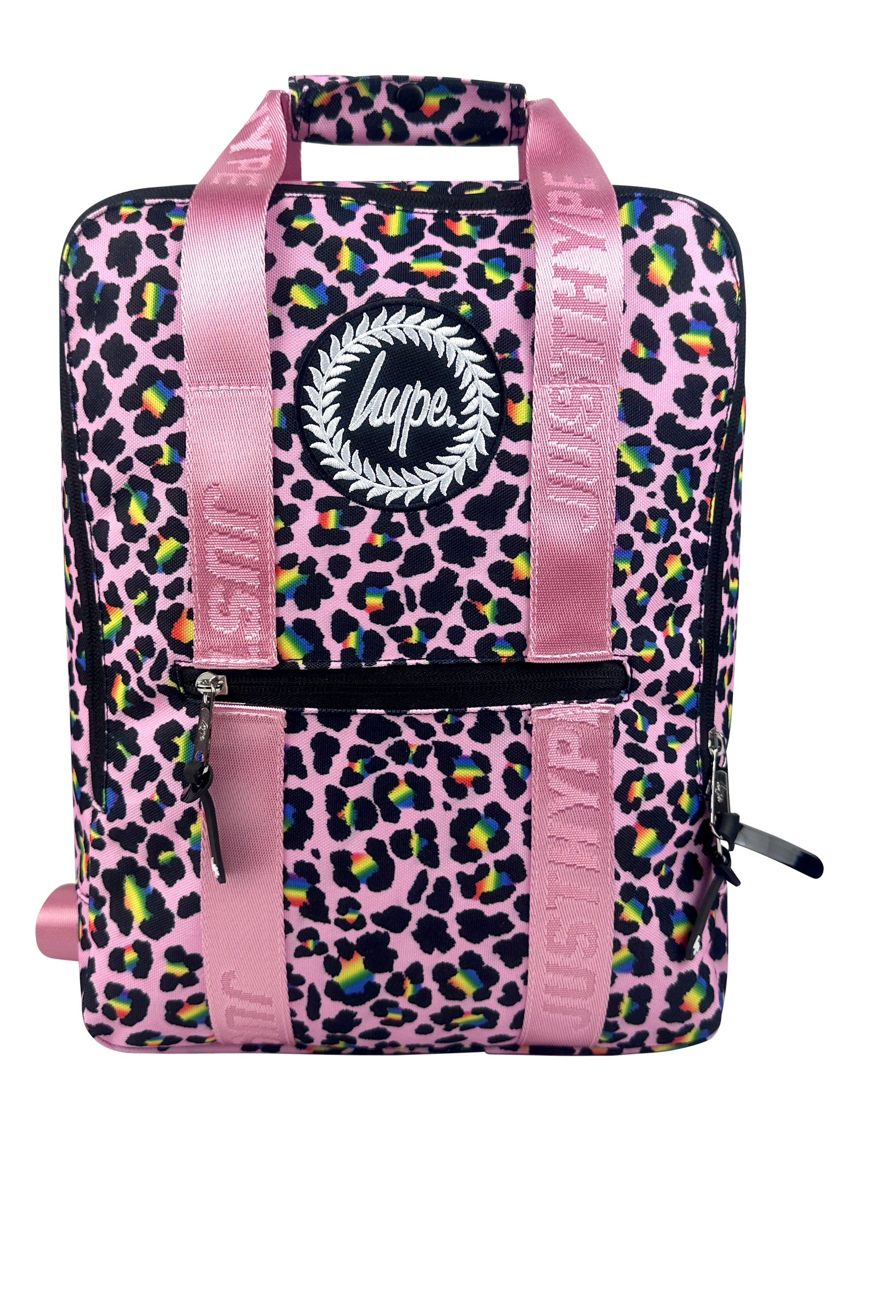Hype Disco Leopard Boxy Backpack | Iconic School Bag